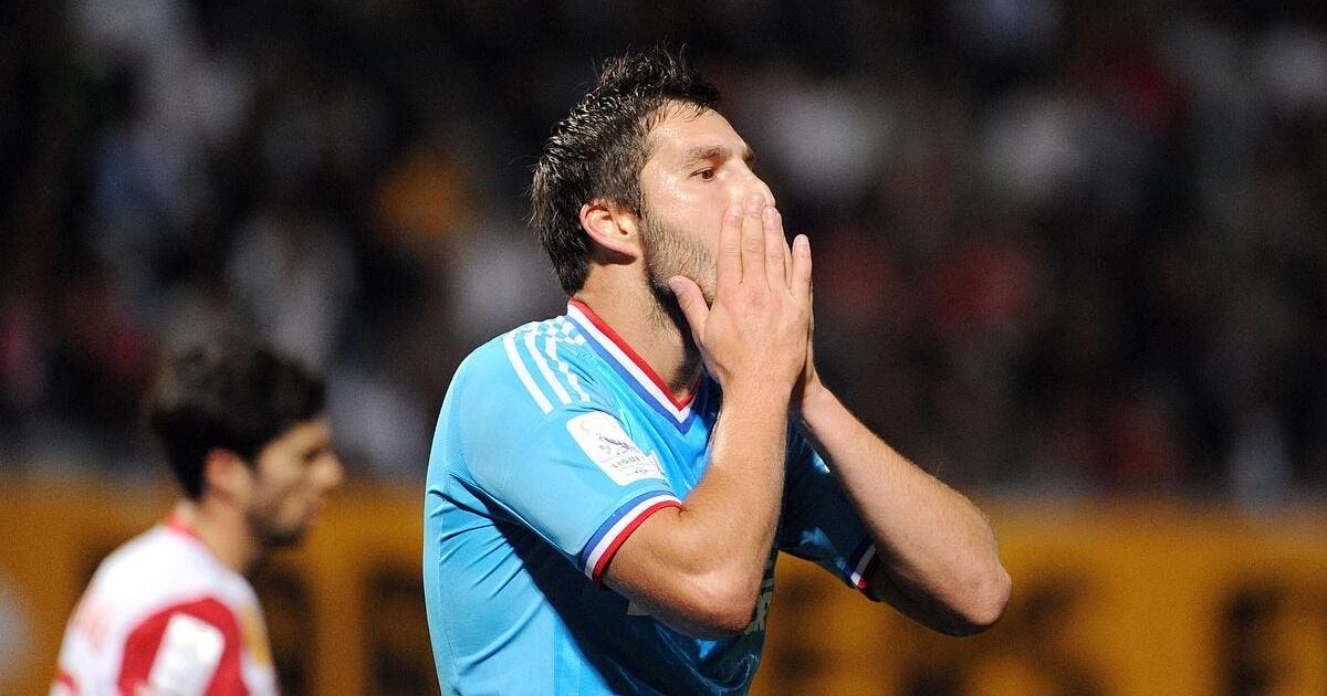 Le public de l'OM siffle Gignac pour l'encourager