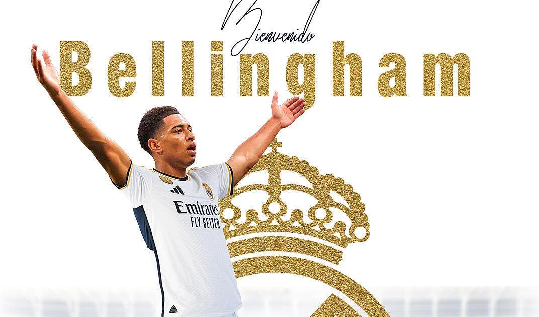 Le Real Madrid officialise la signature de Jude Bellingham