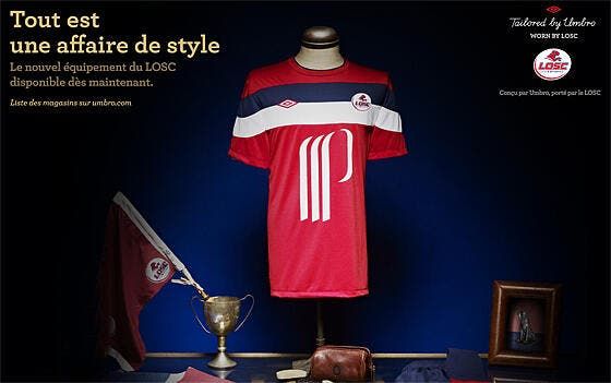 Lille sort son nouveau maillot pour la saison 2011-12
