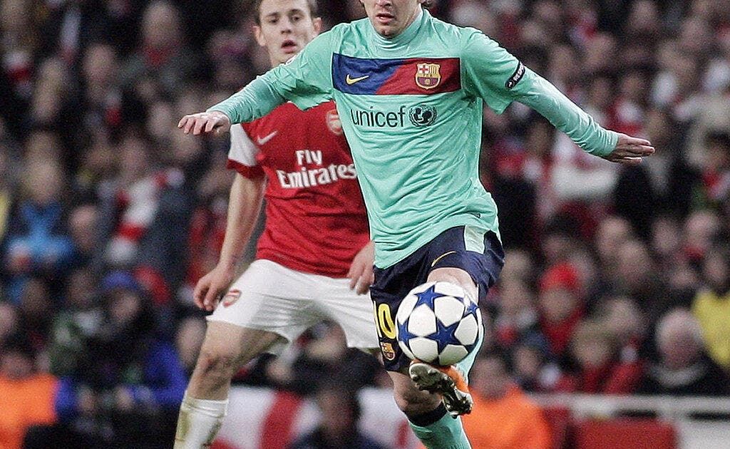 Messi fait trop peur à Wilshere, même pour un maillot