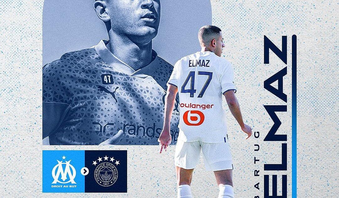 Officiel : Bartug Elmaz quitte l’OM pour Fenerbahçe