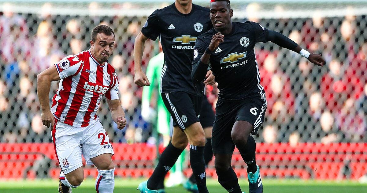 Stoke City - Manchester United : 2-2