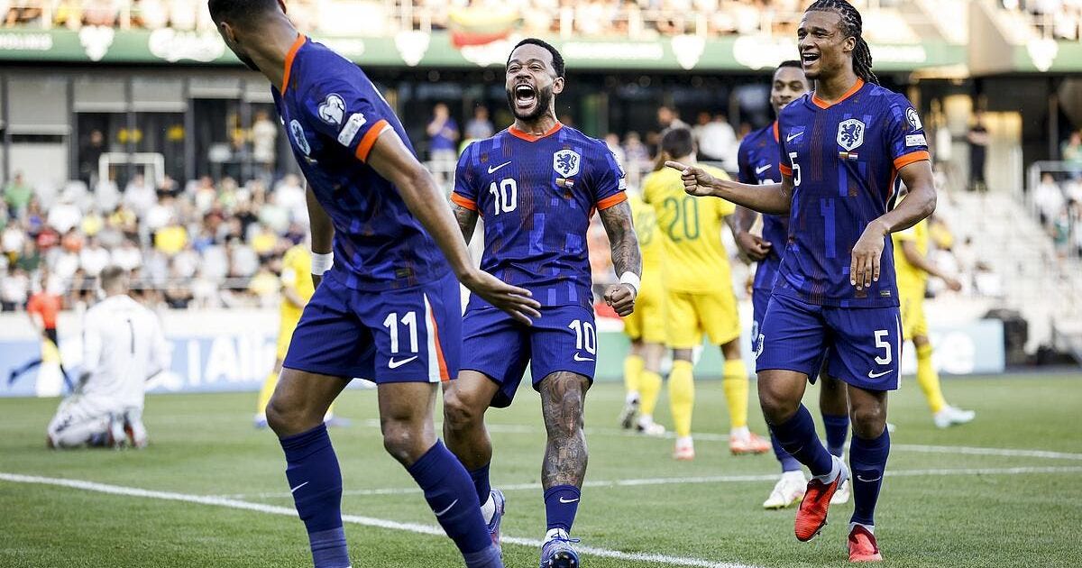 CdM 2026 : Memphis Depay sauve les Pays-Bas en Lituanie