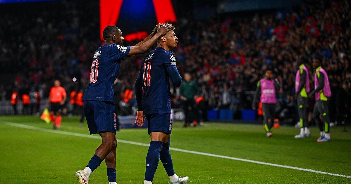 Vidéo : L'éclair de Doué pour relancer le PSG