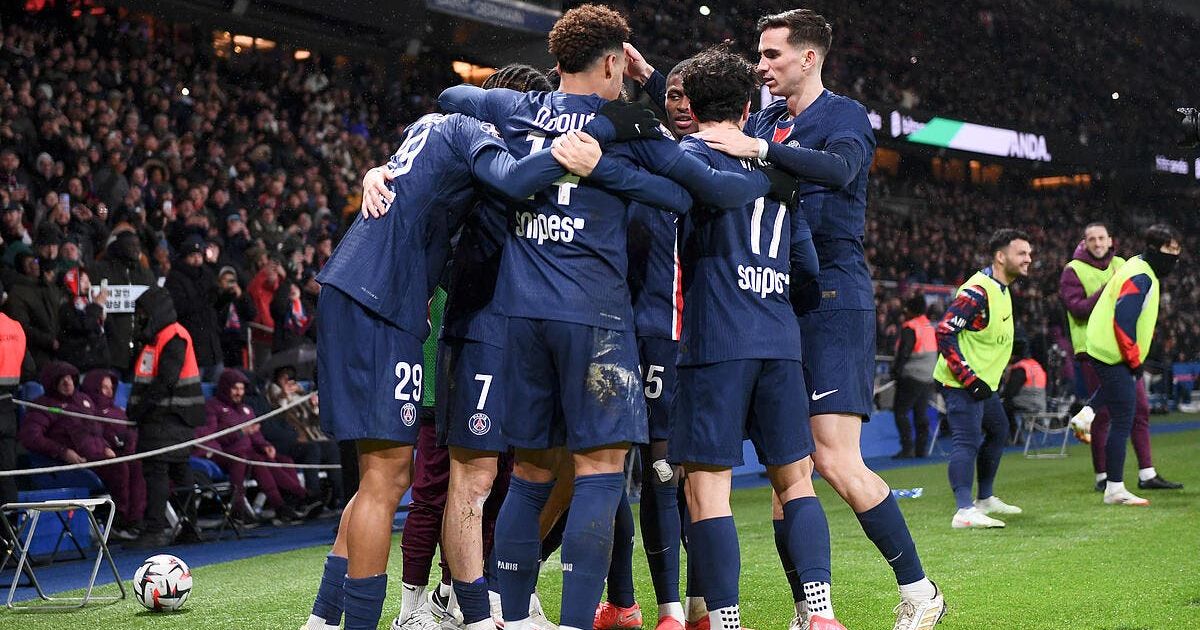 Le PSG au grand complet contre Lille