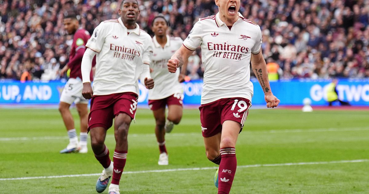PL : Arsenal vient à bout de West Ham et se rapproche du titre