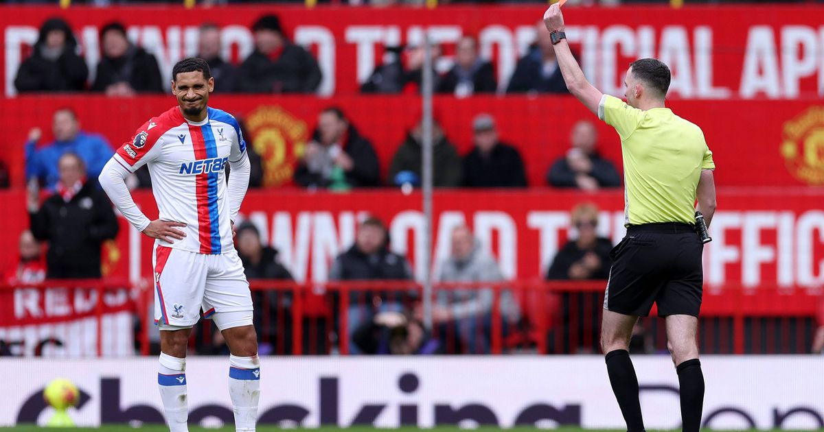 Glasner fumes at ‘Old Trafford bonus’ after Lacroix red, as Man Utd ...