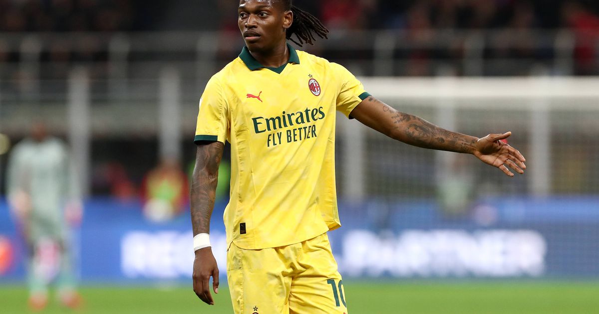 “I want a new challenge” — AC Milan star Rafael Leao eyes Premier ...