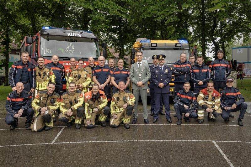 Vliegbasis Gilze-Rijen helpt brandweerzorg Rijen Zuid sterker maken