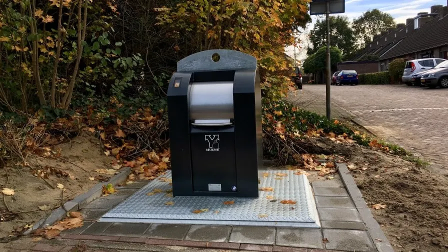 Hele gemeente maakt gebruik van ondergrondse containers
