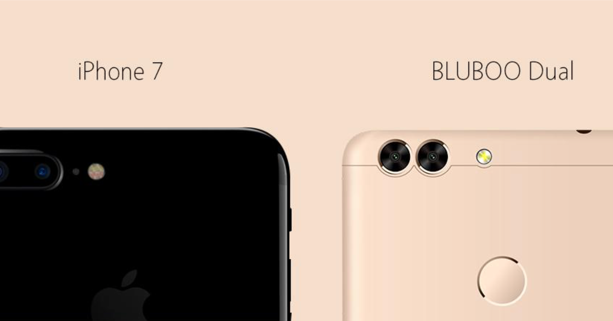 Bluboo Dual: Dual rear camera phone, 'better looking than the iPhone'
