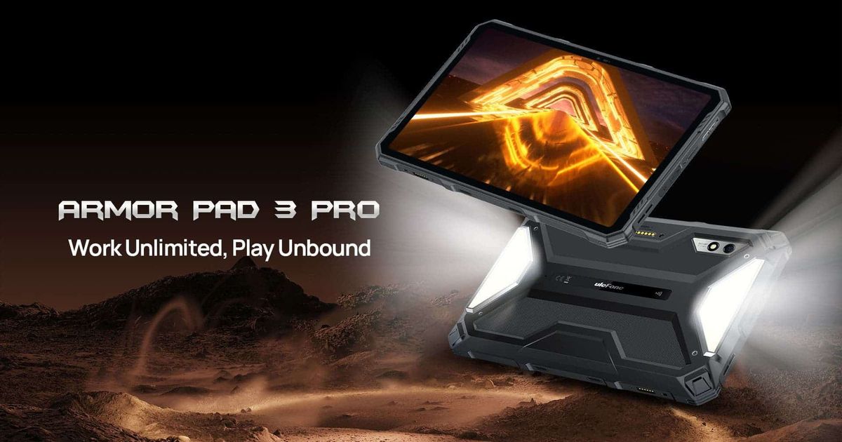 33280mAh Monster Tablet! Ulefone New Rugged Tablets Armor Pad 3 Pro and ...