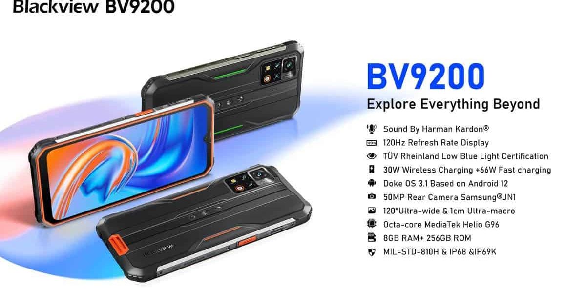 Blackview Unveils Brand-New Flagship Rugged Phone BV9200