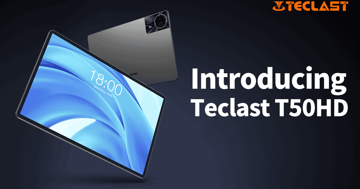 New Teclast T50HD tablet model launching on Amazon next week