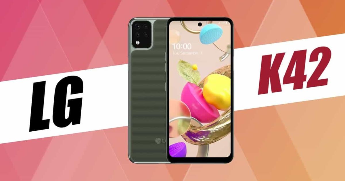 LG K42 announced with a very strange back design