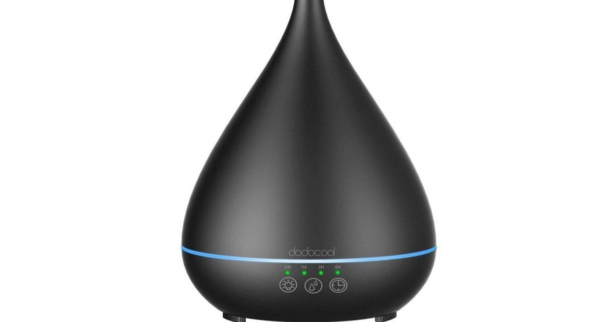 dodocool DA155 400ml Air Humidifier with 7 Colors LED on Sale