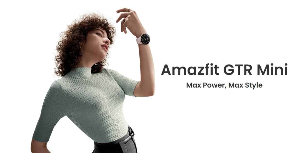 Amazfit GTR Mini 42mm Launched – Affordable Price Tag, Premium Features!