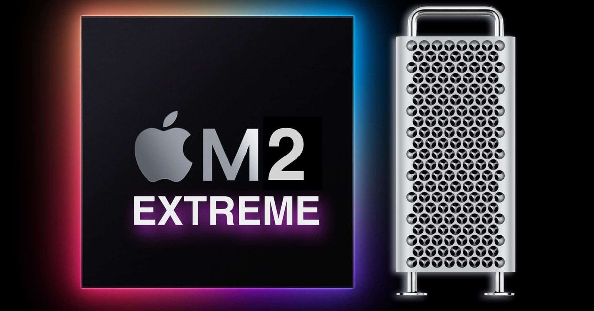 Apple M2 Extreme Chip With 48-core CPU Will Challenge Intel