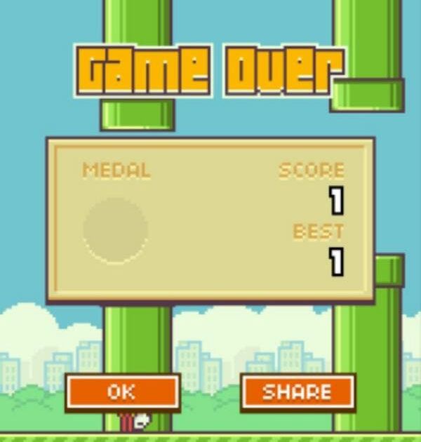 Game Over Flappy Bird! Developer says he will remove the game from the ...