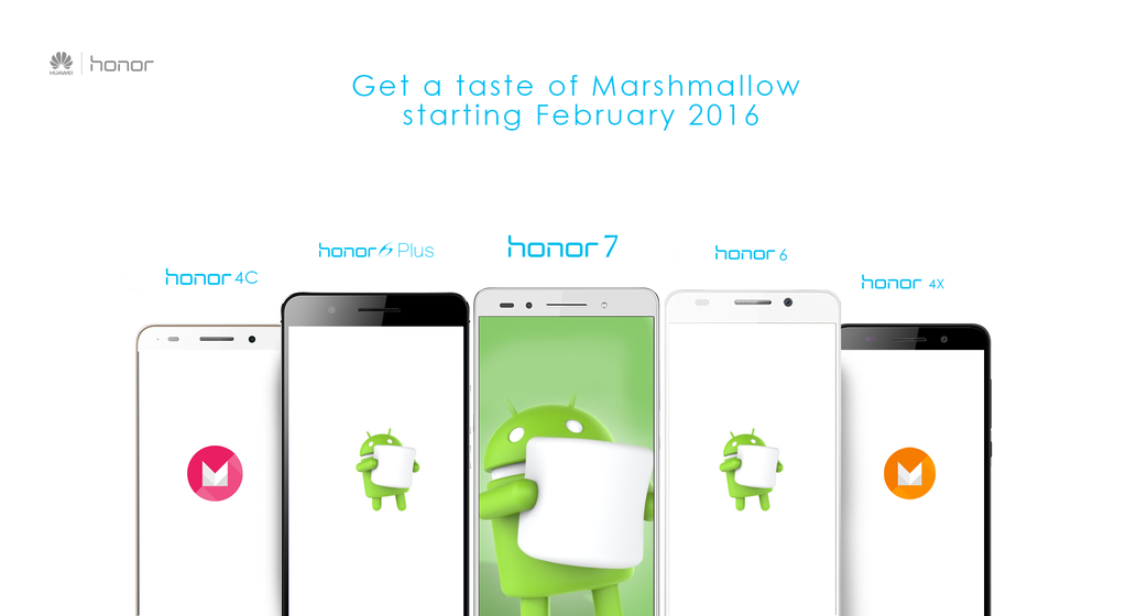 List of Huawei Honor phones getting Android 6 update
