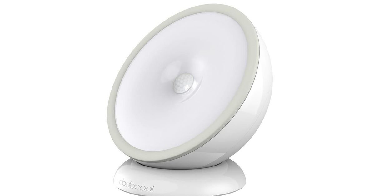 dodocool DA127 0.5W 5 LED Automatic Motion Night Light on Sale