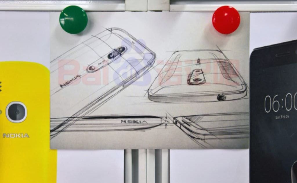 Nokia flagship appears on leaked design sketch with Carl Zeiss dual camera