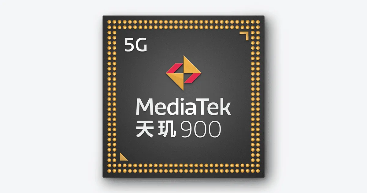 MediaTek Dimensity 900 SoC, a new flagship 6nm chip launched