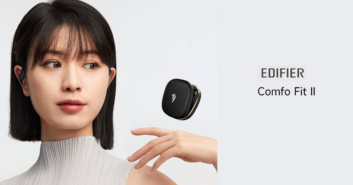 Edifier Comfo Fit II Open-ear earbuds debut with an elegant design and ...