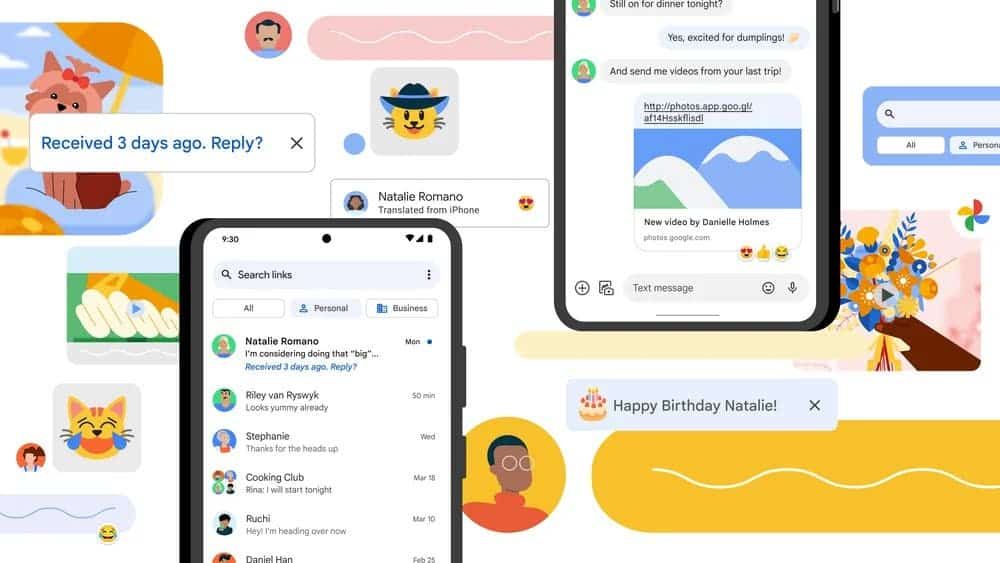 Google Messages Update Allows Changing Chat Bubble Colors on RCS