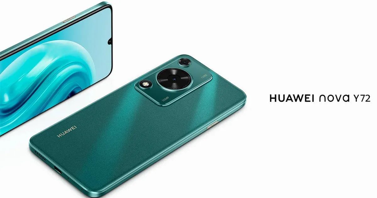 Huawei nova Y72 Launches Internationally as Rebranded Enjoy 70