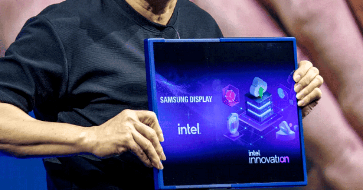 Samsung and Intel showcase upcoming rollable PC