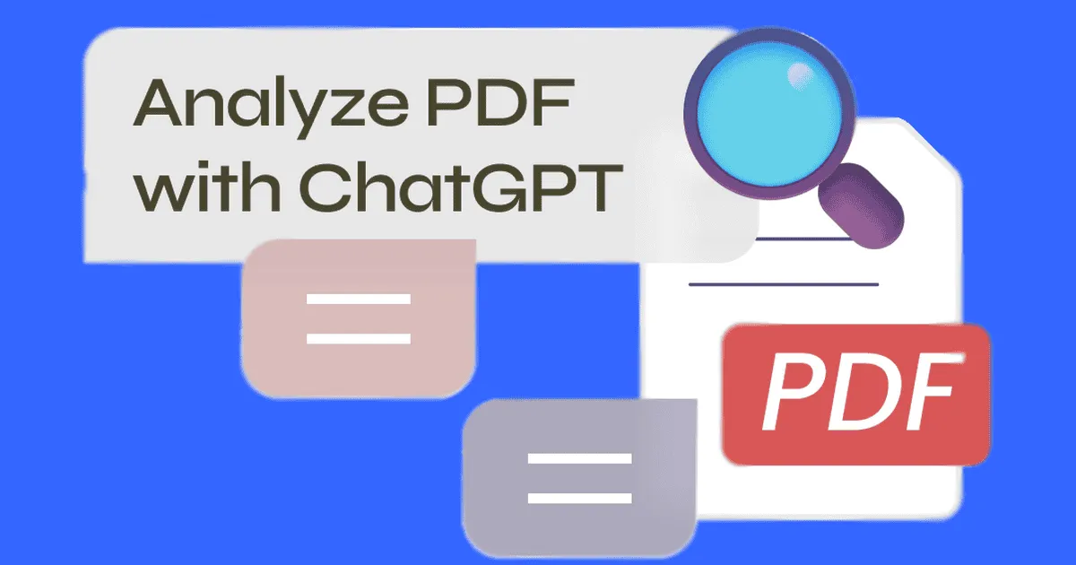 How to Analyze PDFs with ChatGPT
