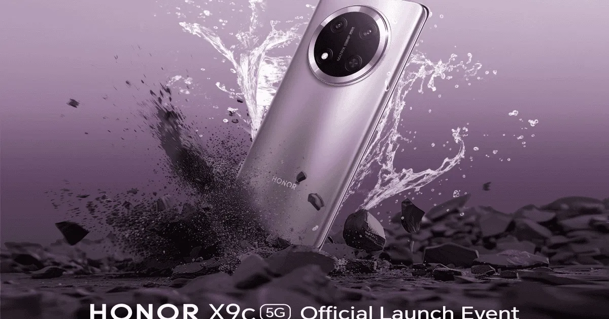 Honor X9c Unveiled with 6,600mAh battery