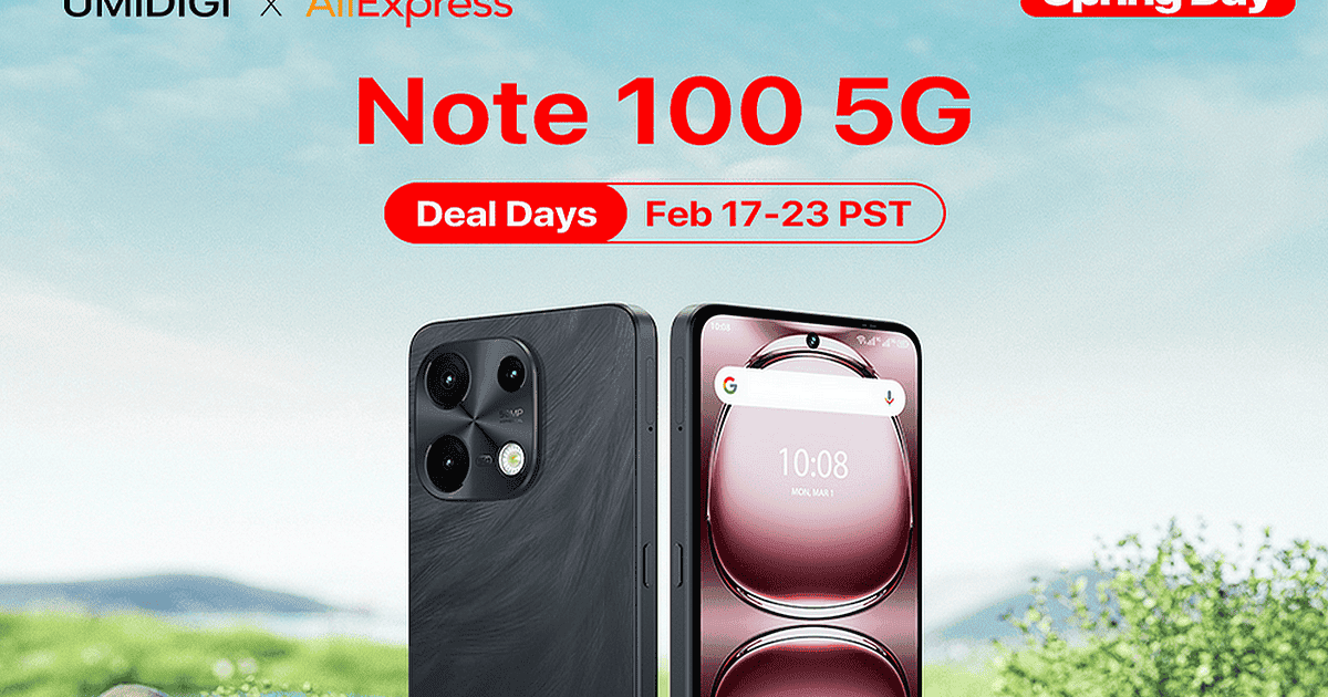 UMIDIGI Note 100 5G and Note 100A Launch on AliExpress Spring Day – Big ...