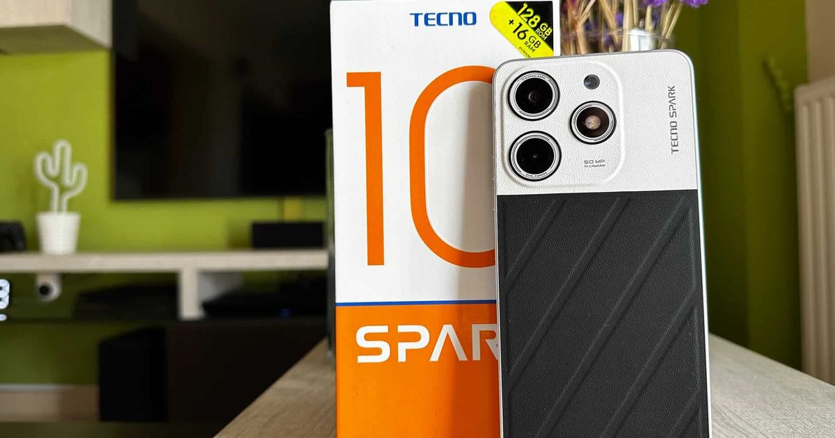Tecno Spark 10 Pro Magic Skin Edition: closer look at its Leather Design