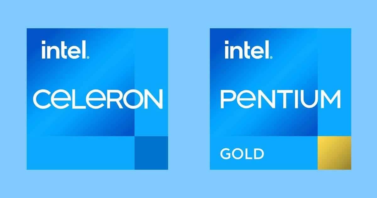 Intel is retiring two of its famous brands: Pentium and Celeron