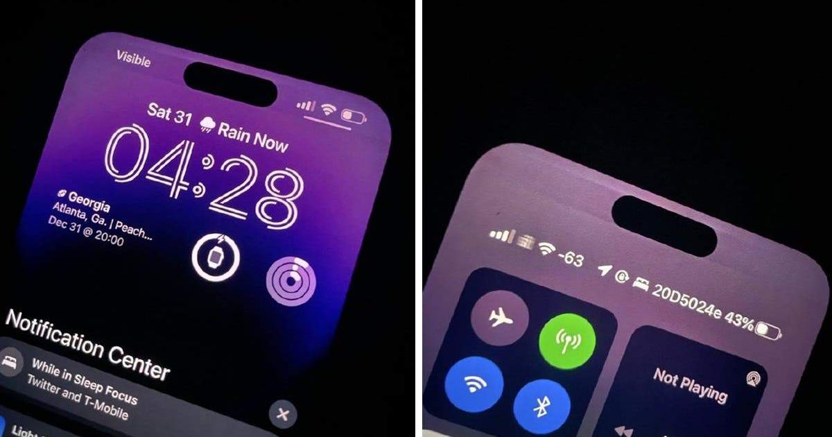 The flagship iPhone 14 Pro Max suffers from a burnt screen issue