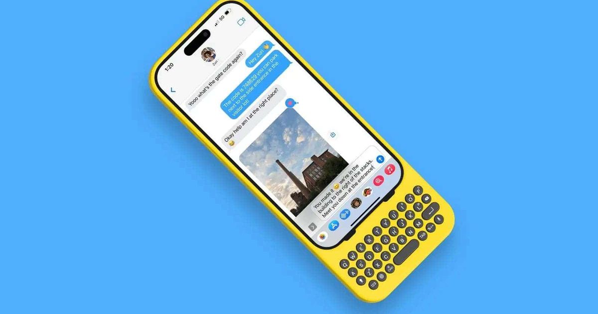 Clicks Technology launches a QWERTY keypad for the Pro models of iPhone ...