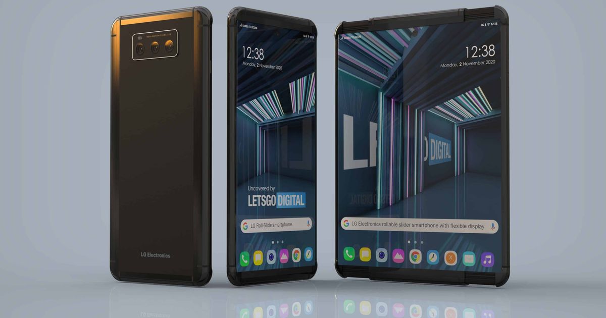 Explorer Project: LG smartphone with roll-up display appears online