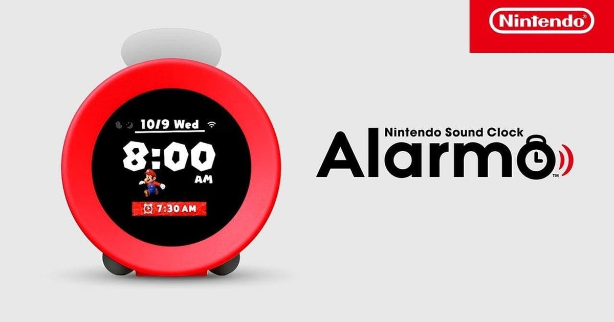 Nintendo Unveils the Sound Clock Alarmo Instead of the New Switch