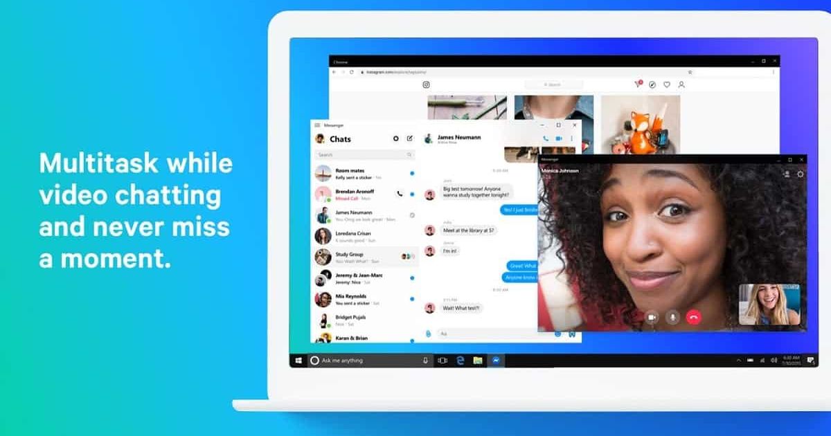Facebook launches Messenger desktop app for Windows and macOS