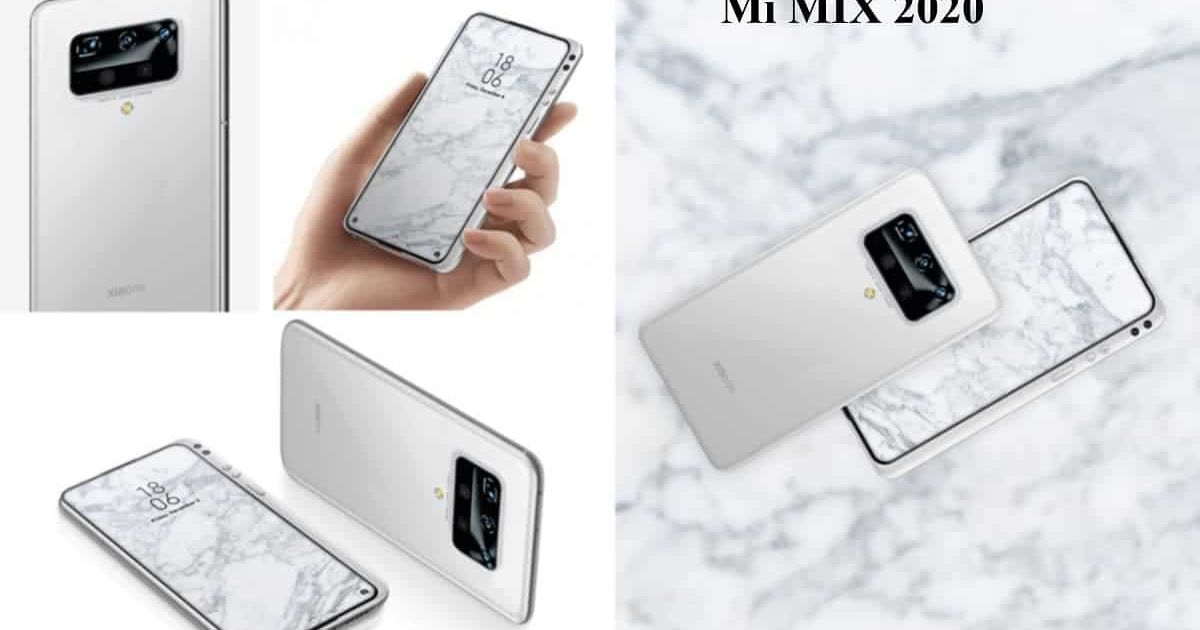 Xiaomi Mi MIX 2020: leaked images show a whole new design