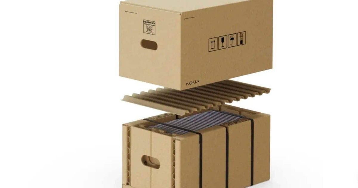 Nokia showcases its new eco-friendly packaging solution
