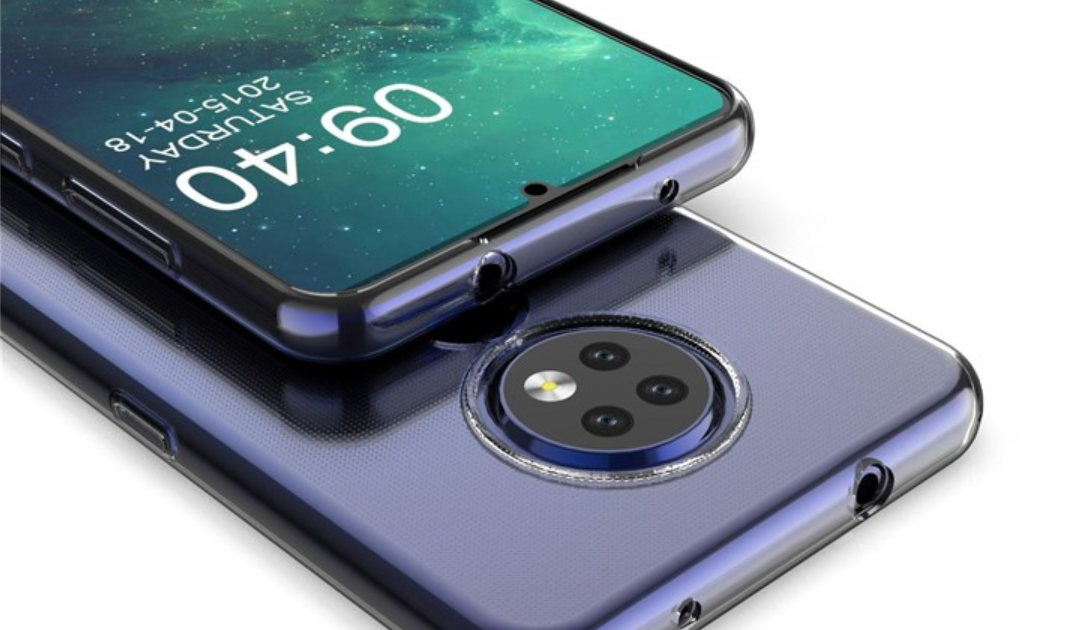 Nokia 7.2 case renders show a circular rear triple camera setup