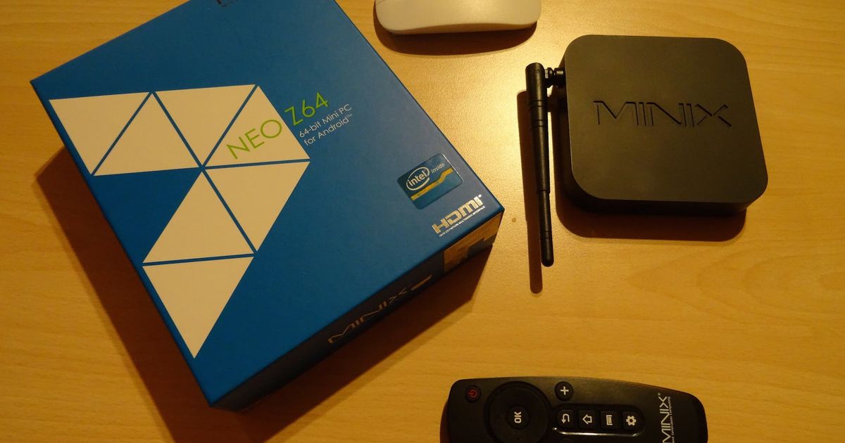 Hands-On With The Minix Neo Z64 Android Edition