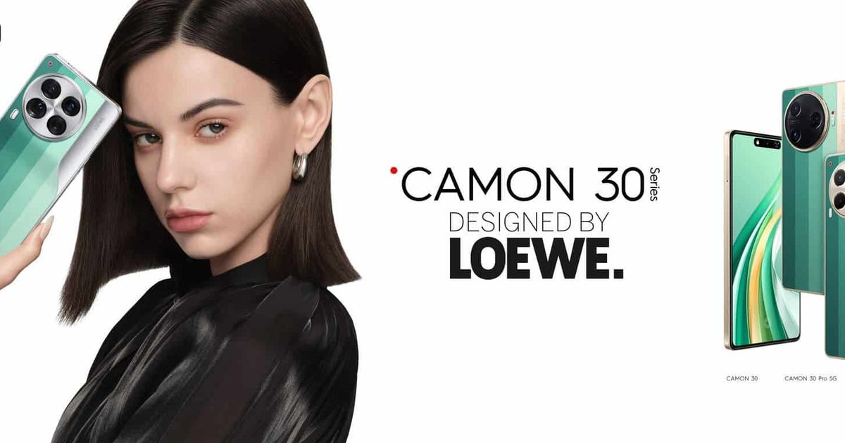 TECNO CAMON 30 Series LOEWE. Design Edition Launched with Industry ...