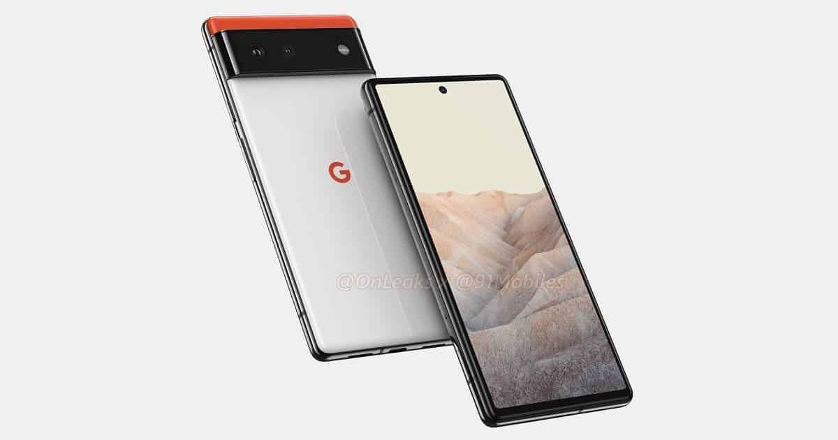 Here is the Google Pixel 6 design from all sides