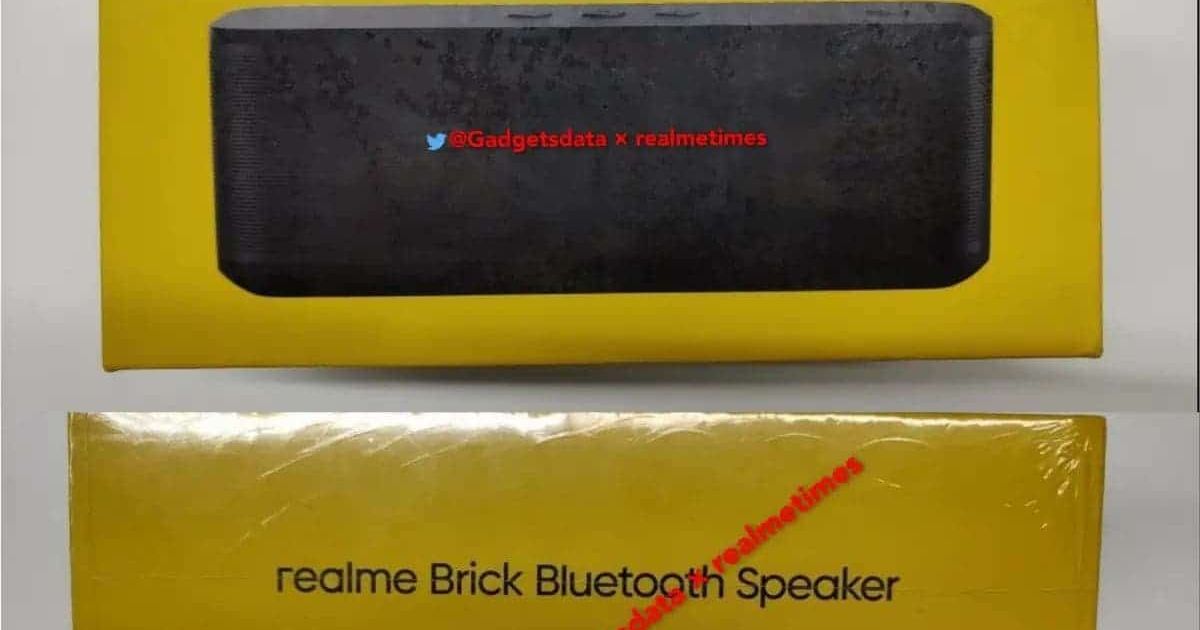 Realme Brick Bluetooth Speaker Tipped Ahead of Launch, Images ...