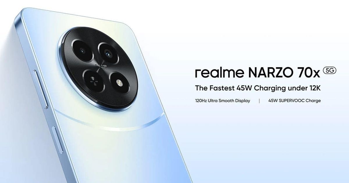 Realme Narzo 70X Brings Entry-level Specs for An Entry-level Price Tag