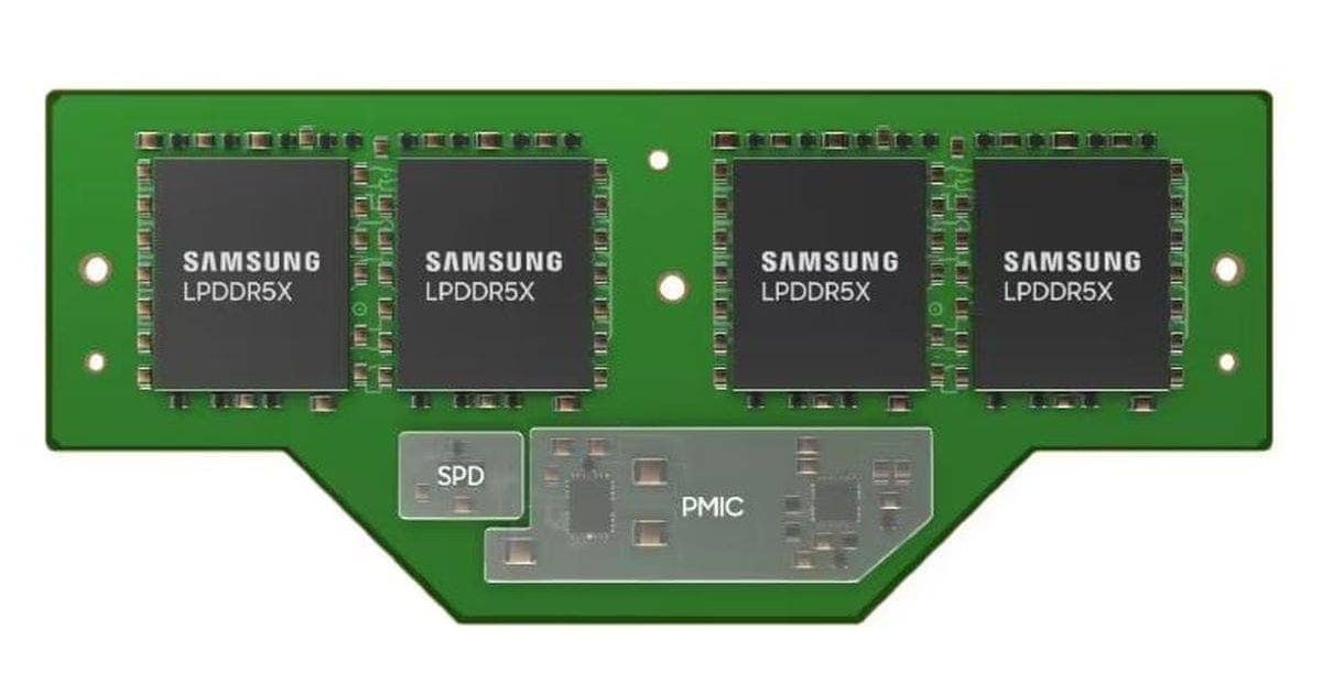 Samsung launches the world's first LPCAMM memory for PC